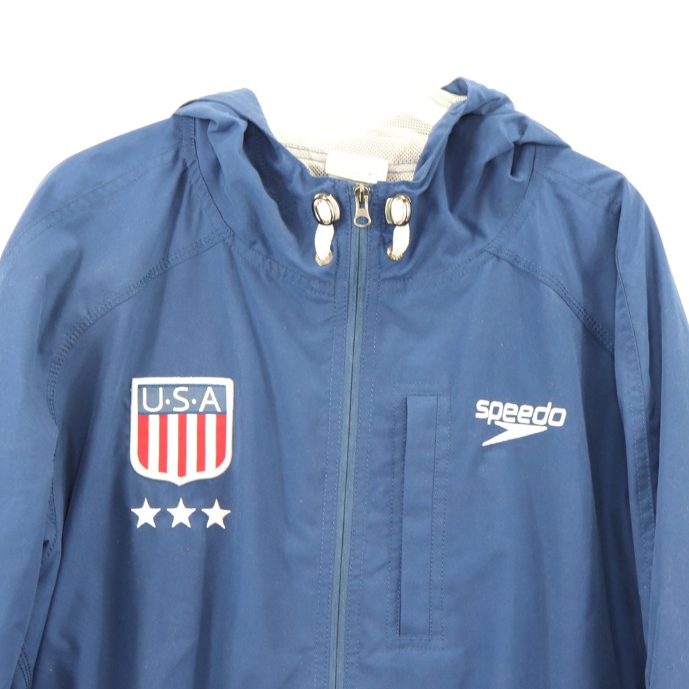 Speedo Mens Xl Team Usa Swim Team Issue Jacket - Gem